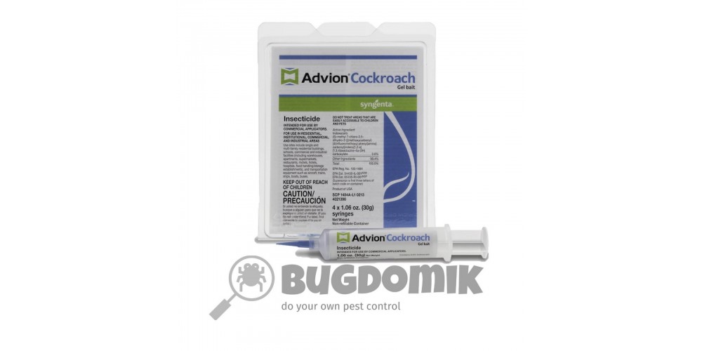 Advion Cockroach Gel Bait insecticide from Syngenta with Indoxacarb ...